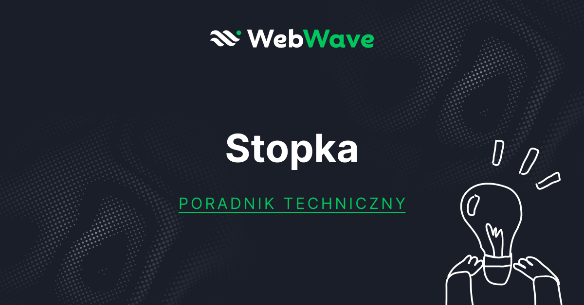 Stopka strony - Czym jest i jak z niej korzystać